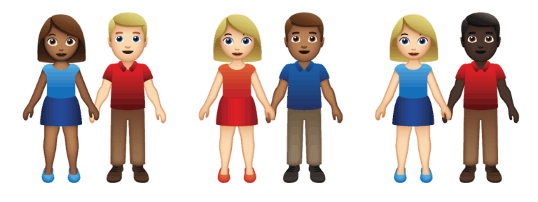 We're Finally Getting Interracial Couple Emoji, and We Have Tinder to ...