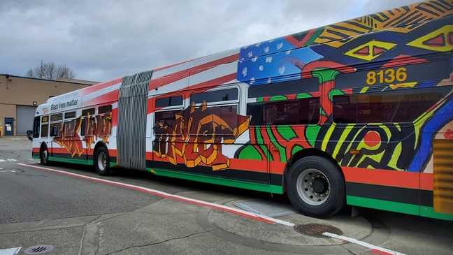 'Black Lives Matter' Artwork Displayed on King County Metro Buses ...