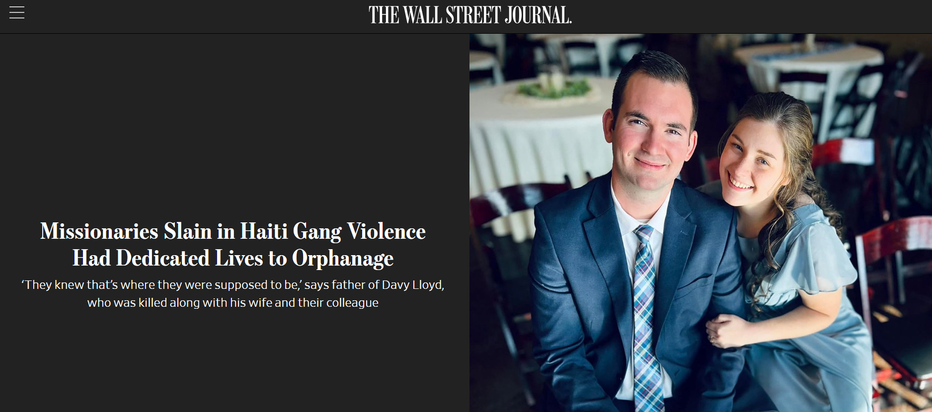Haiti Devours White Missionaries - American Renaissance